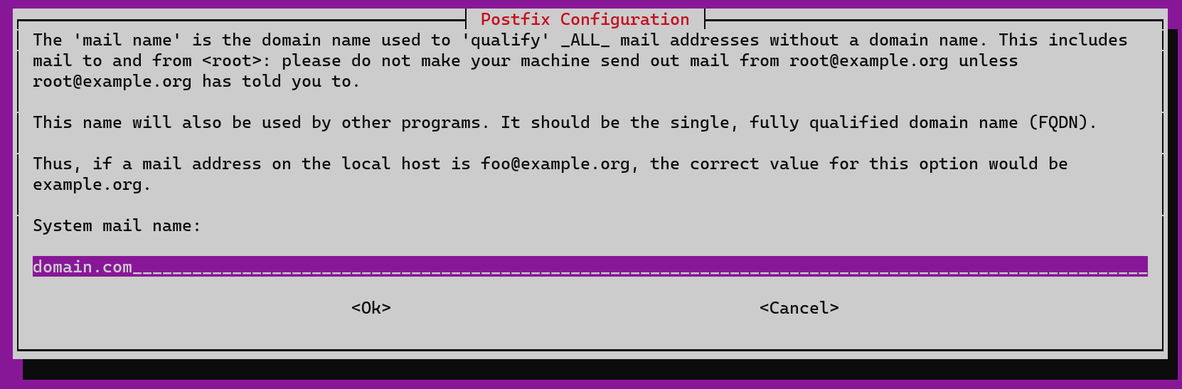 How to Install and Configure Postfix on Ubuntu without real domain